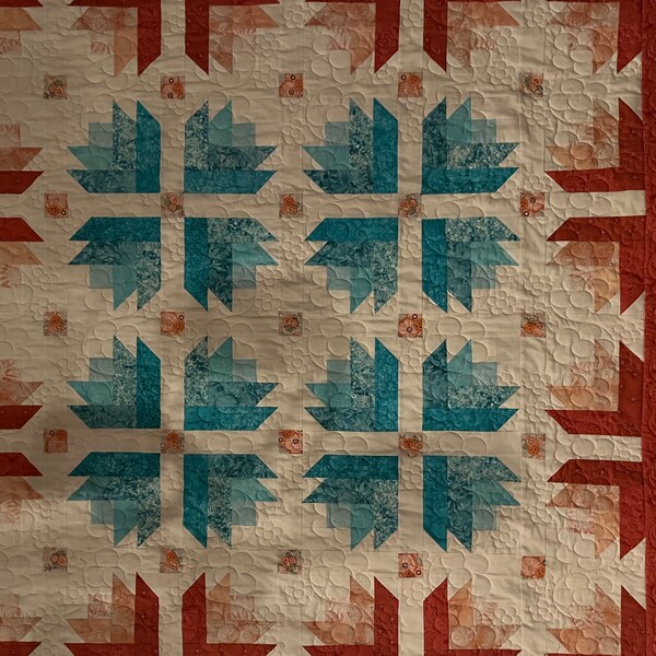 Hello Springtime Quilt Pattern, PDF Quilt Pattern, Spring Quilt - Etsy