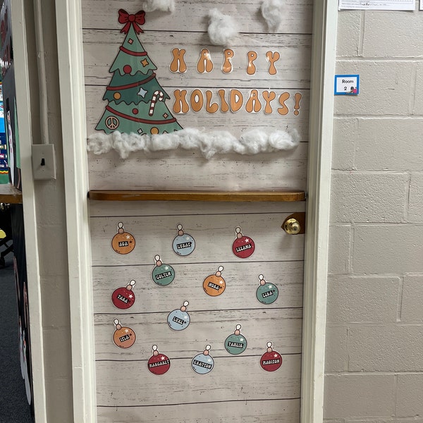 Classroom Name Tags, Fall Classroom Decor, Thanksgiving Decorations ...