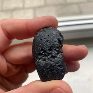 Tibetan Tektite / Black Tektite / Home Decor / Metaphysical / Raw ...