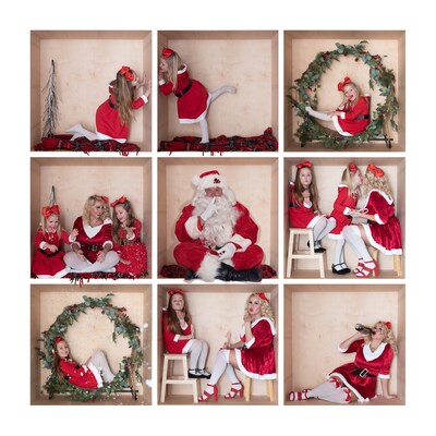 In the Box Photography TEMPLATE 9 Box for Your Collage - Etsy