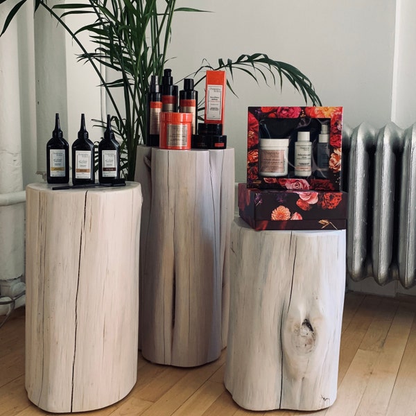 Wood Stump - Tree Stump Stand - Tree Stump Centerpiece - Tree Stump ...