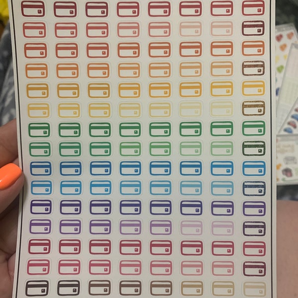 Hobonichi Cousin Weekly Day Covers | Planner Stickers - Etsy