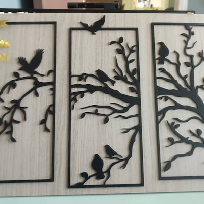 Samurai Warrior With Oni Mask Wall Art Dxf,svg,eps,ai and Pdf Files for ...