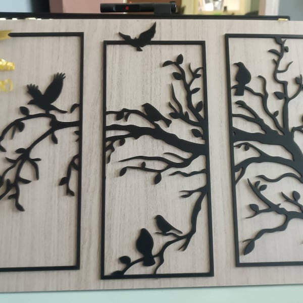 Tree Branch Wall Art Dxf,svg,pdf,ai and Eps Files for Cutting Machines ...