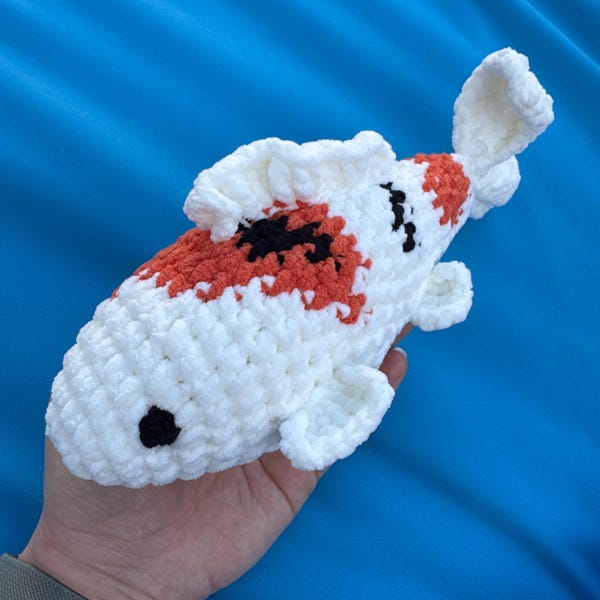 Koi Fish No Sew Crochet Pattern, Fish Crochet Pattern, No Sew Amigurumi ...