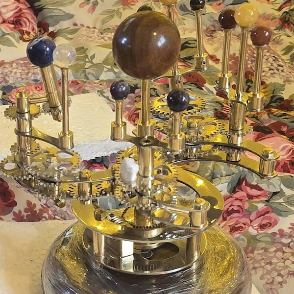 Orrery Luxury Home Décor Solar System Model 8" Gift for Husband ...
