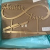 Personalized Infinity Name Sign, Infinity Sign With Names, 14"wx9"h ...