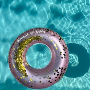Custom Float Personalized Pool Float, Wedding, Birthday, Graduation ...