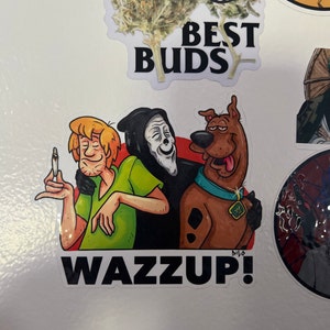 Scary Movie Sticker Funny Horror Stickers Wazzup Collectible Slaps ...