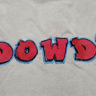 3D Puff Embroidery Fonts Embroidery Alphabets Designs Font T-shirt ...