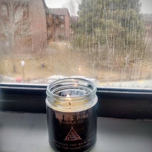 Space Themed Soy Wax Candle | Musk Ozone Candle | Masculine Candle ...
