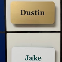 Custom Engraved Name Tag Badges Personalized Identification With Pin or ...