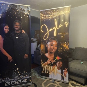 Custom Seating Chart Retractable Banner Stand INCLUDED With Full Color ...