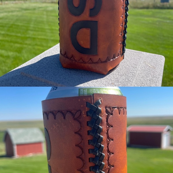 Can Holder Leather Template PDF 2 Sizes - Etsy