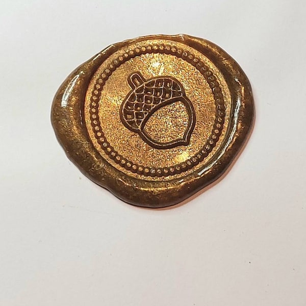 Acorn Wax Seal , Custom Wax Seal Kit, Wax Stamp, Sealing Wax Stamp - Etsy