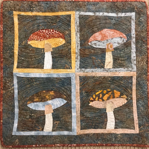 Forest Floor Paper Piecing Pattern - PDF Format - Etsy
