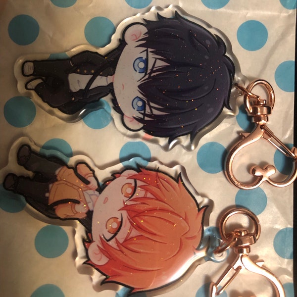 Given Glitter Keychains - Mafuyu, Uenoyama, Haruki, Akihiko - Etsy