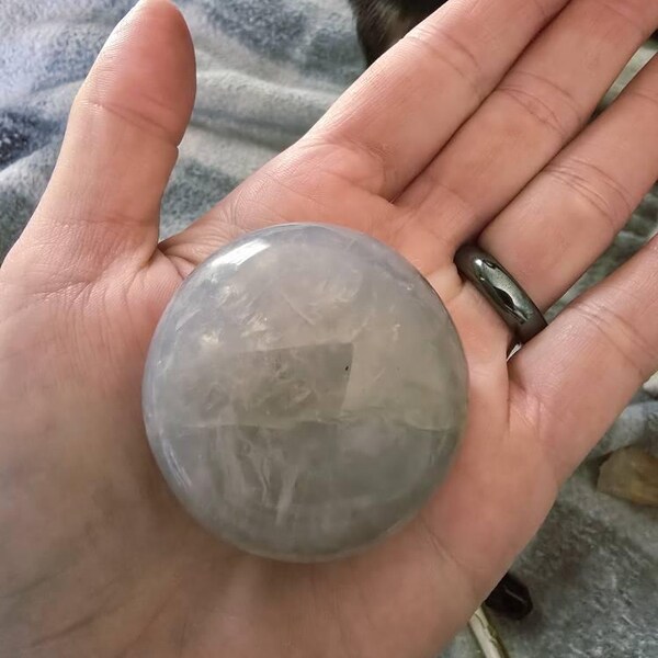 Tremolite Palm Stone - Tremolite Crystal - Tremolite Stone - Tremolite ...