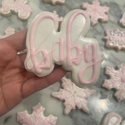 Baby Plaque Cookie Cutter or Stencil - Etsy