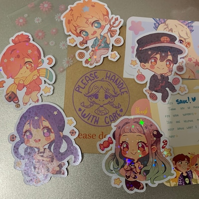 Toilet-bound Hanako-kun Holographic Stickers - Etsy