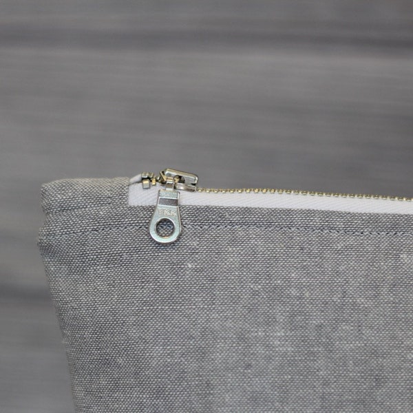 YKK Organic Nickel Metal Zipper Donut Pull - White (5) Pieces - Eco ...