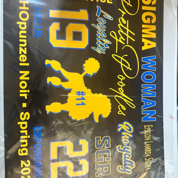 Personalized Phi Beta Sigma Wall Art, Sigma Man, Man Cave Gift, Sigma ...