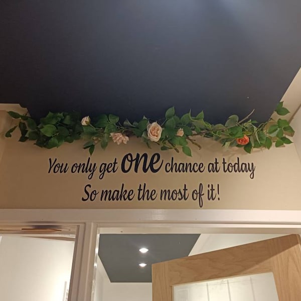 Personalised Wall Sticker Customise Text - Etsy UK