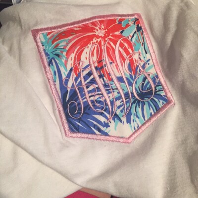 Faux Pocket Applique. Fake Pocket Embroidery Design. - Etsy