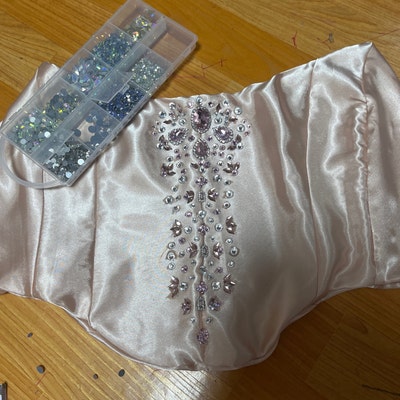 The Moonlight Corset. Strapless Corset Bustier, Ladies Downloadable ...