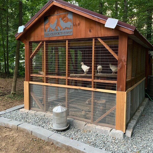 Custom Metal Chicken Sign, Chick Coop Metal Sign, Funny Chicken Coop ...