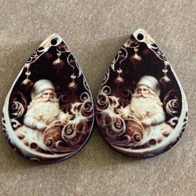 Butterfly Teardrop Earring PNG, Tear Drop Earring PNG, Sublimation ...