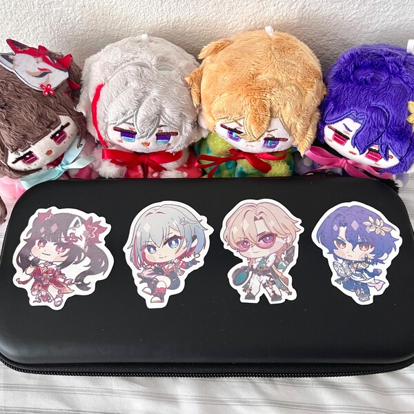 Honkai Star Rail Holographic Chibi Character Stickers! - Etsy