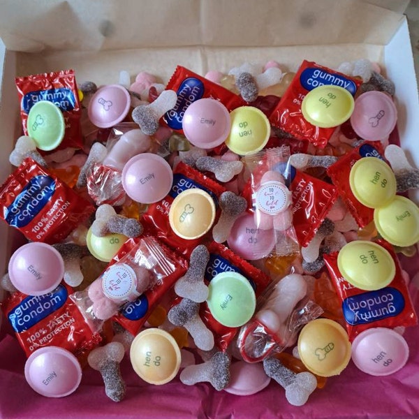 Hen Party Favours Marshmallow Willy Hen Party Favours, Funny, Cheeky ...