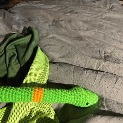 Snake Crochet Pattern Easy Snake Plushie Pattern PDF Download Beginner ...