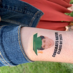 Custom Graduation Tattoos Graduation Party Favors, Graduation Party ...