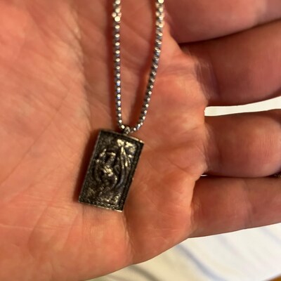 Fanmade Amulet of Greater Health Baldur's Gate 3 Handmade Silver ...