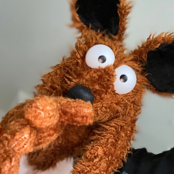 Brown Sugar - Hand Puppet, Muppet Style - Etsy