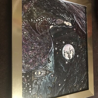 New Moon Cat - Etsy Australia