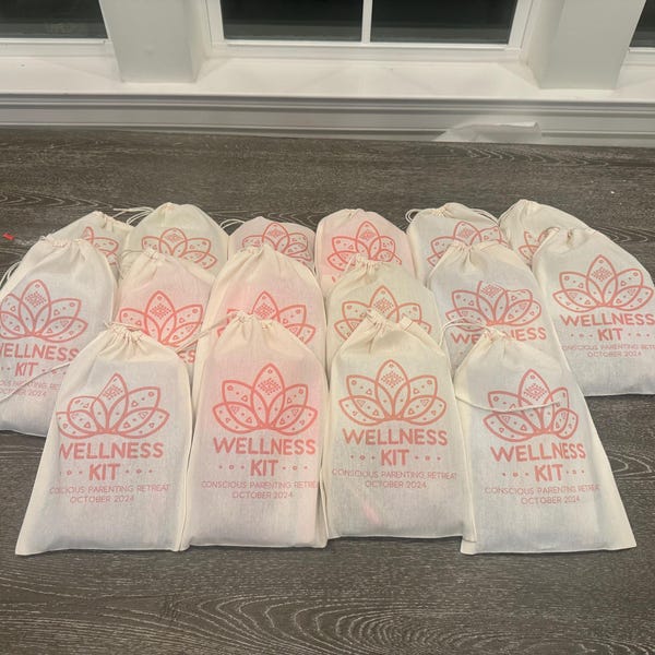 Wellness Kit Bags - Yoga Retreat Gift Bags - Spa Day Favor Bags - Girls ...