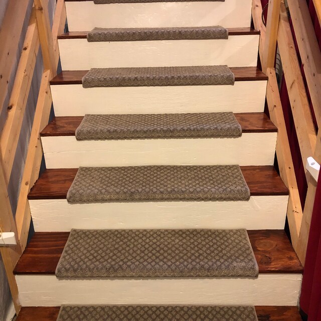 Designing Custom Stair Treads Runners and by OakValleyDesignsCo