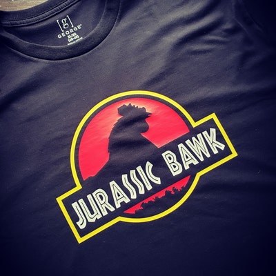 Jurassic Bawk Chicken SVG EPS - Etsy