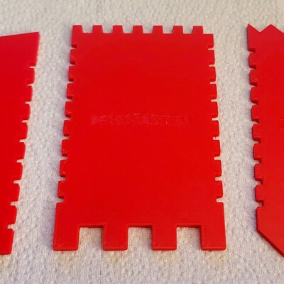 Combo Packs Soap Scraper / Shaping Tool, Various Designs, Custom Sizes ...