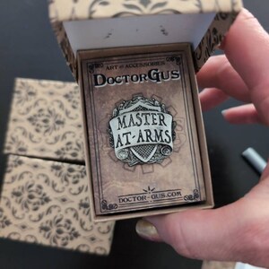 Necromancer Class Badge RPG Character Class Pin Handcrafted Pewter ...
