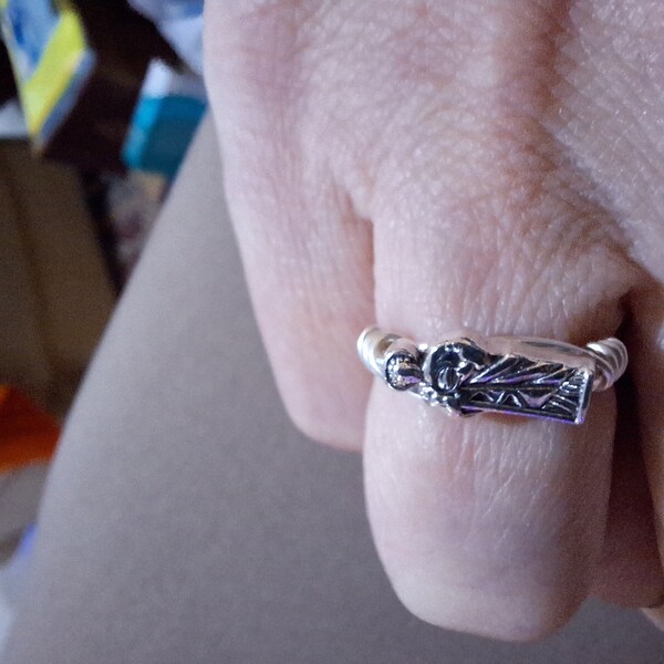 Wire Wrapped Jesus Ring - Divine Mercy Jewelry - Christian Ring - Etsy