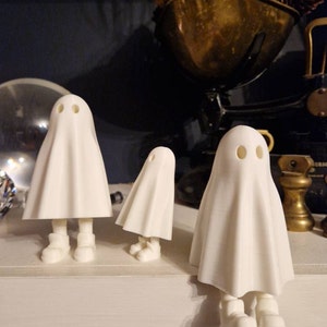 3D Printed Ghost Figure With Retractable Legs Unique - Etsy