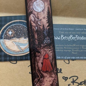 Farmhouse Woodburned Spoons Hand Burned Pyrography Designs Honeybee ...