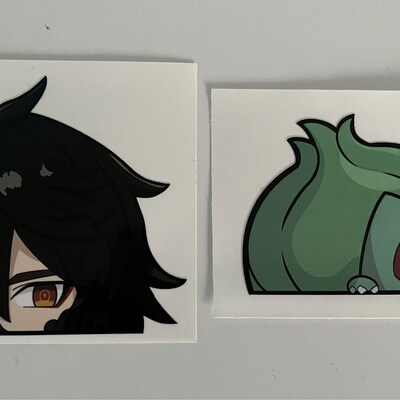 Shiny Gyarados Peeker Sticker - Etsy