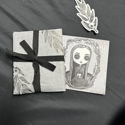 Mad Bat Vegan Leather Wallet - Etsy