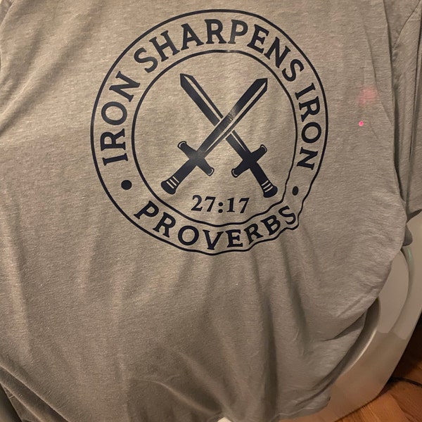 Iron Sharpens Iron Svg, Iron Sharpens Iron Shirt Svg, Iron Sharpens ...