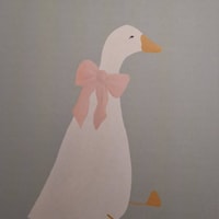 Silly Goose Wall Art, Cute Goose Poster, Dark Green Boy Nursery Decor ...